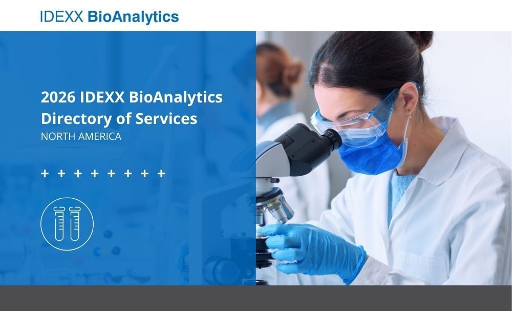 Directory of Services | IDEXX BioAnalytics